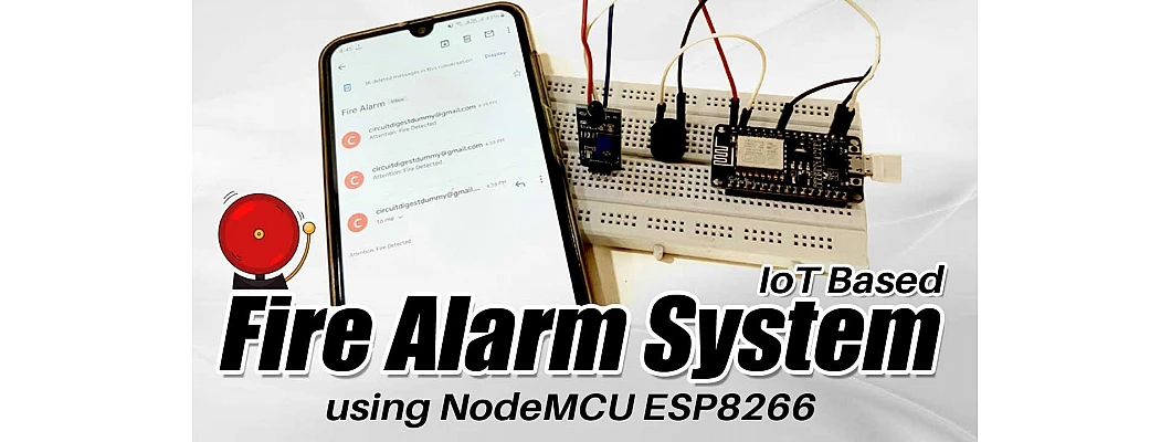 Fire Alarm using NodeMCU esp8266